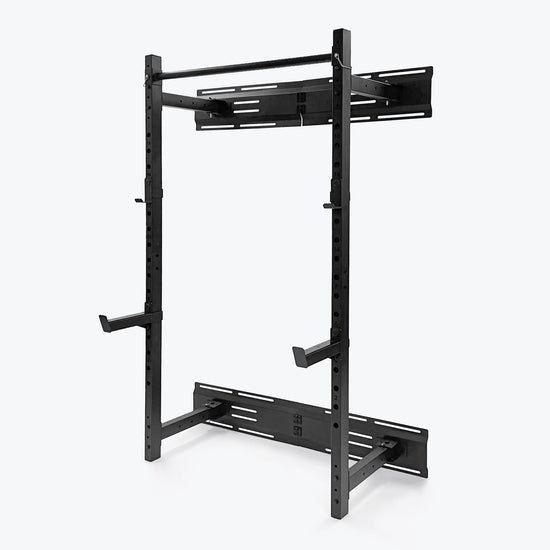 Buy Foldable Wall Mounted Power Rack | Squat Rack & Pull Up Bar ...